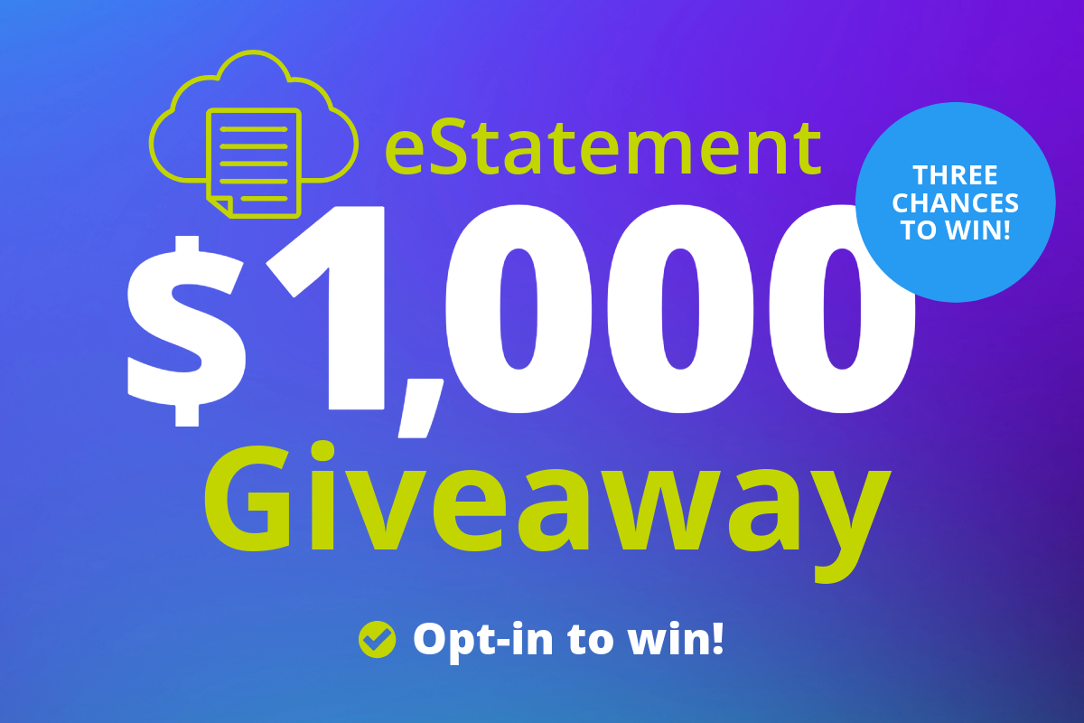 eStatement Giveaway