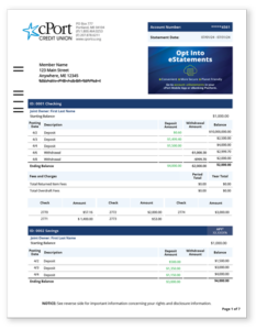 cPort’s New eStatements: Fast, Secure, and Convenient